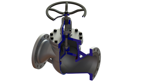 STOP GLOBE VALVE WITH REGULATING DISC TYPE ZZ218R | | Zamkon ...